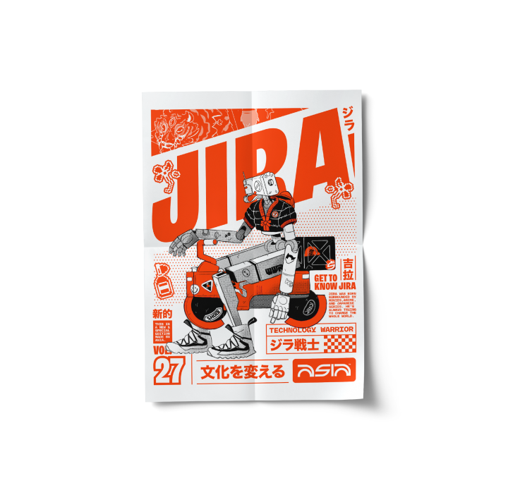Jira Warrior Poster - Asia
